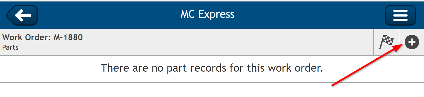 MC Express work orders